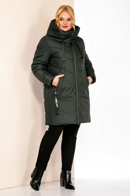 Куртка 2094 зеленый Shetti купить в интернет магазине Велесмода